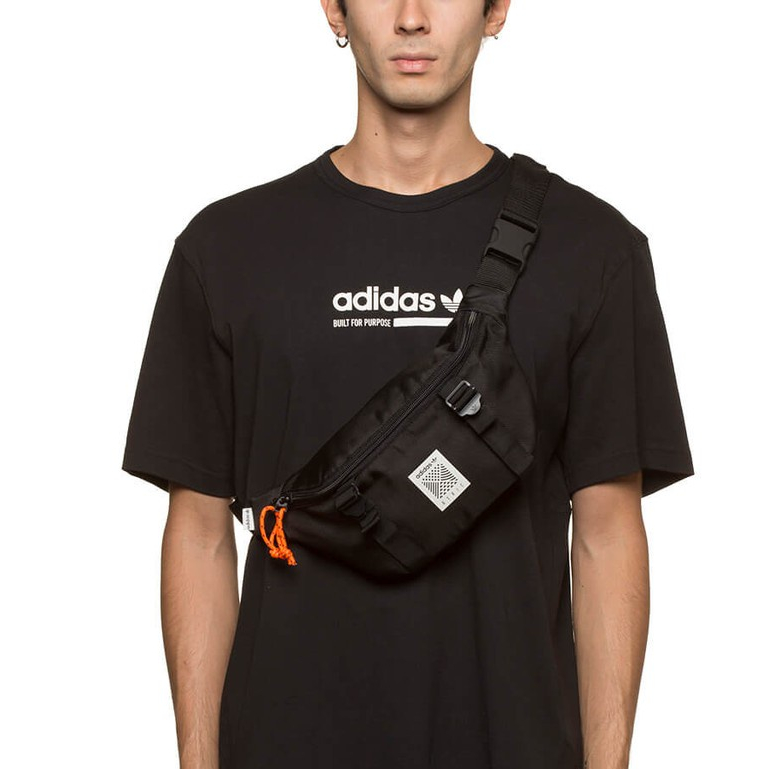 Túi đeo chéo A DI DAS Originals Apparel Atric Waistbag - Black- DH3261 ...