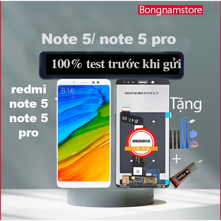 Màn Hình Thay Thế Cho Xiaomi Redmi Note 5 / Redmi Note 5 Pro - Tặng Kèm Bộ Sửa & Keo Dán B7000 ...