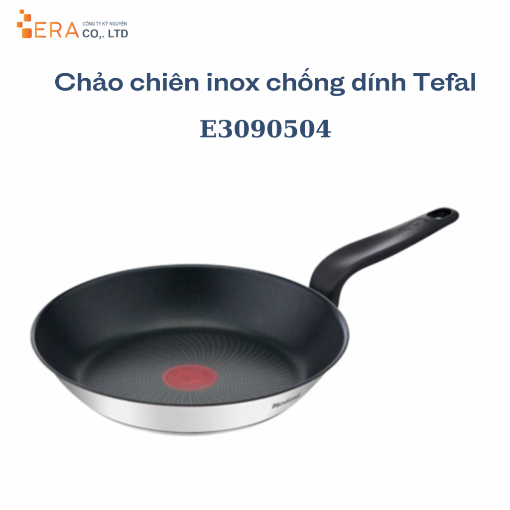 Chảo chiên inox chống dính Tefal Primary 26cm (E3090504) / 28cm (E3090604) | Shopee Việt Nam
