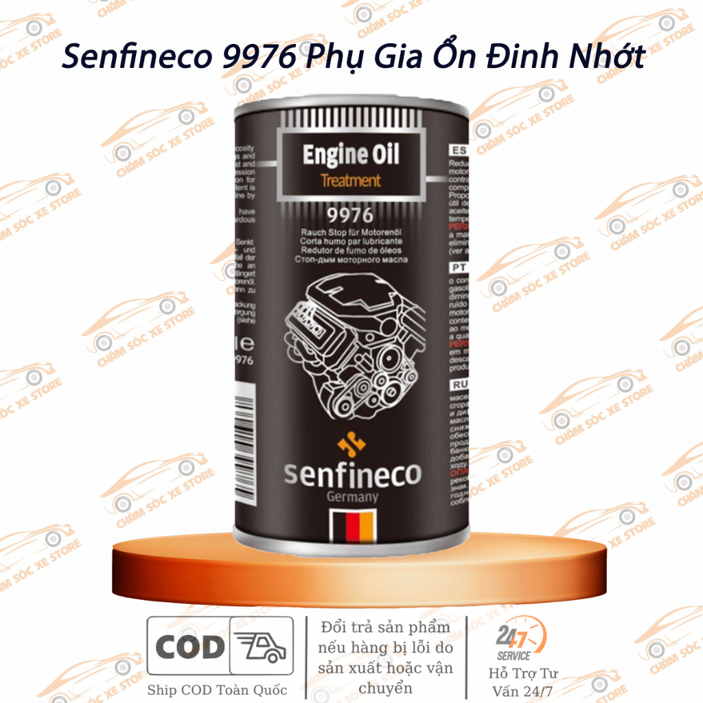 Phụ Gia Ổn Định Nhớt Senfineco Engine Oil Treatment 9976 - 300ml ...