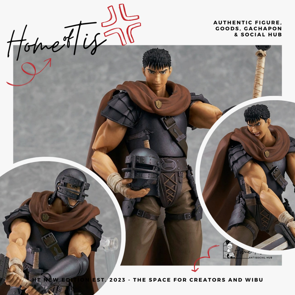 [Pre-owned] Figma 187 Berserk Guts The Hawks ver. | Shopee Việt Nam