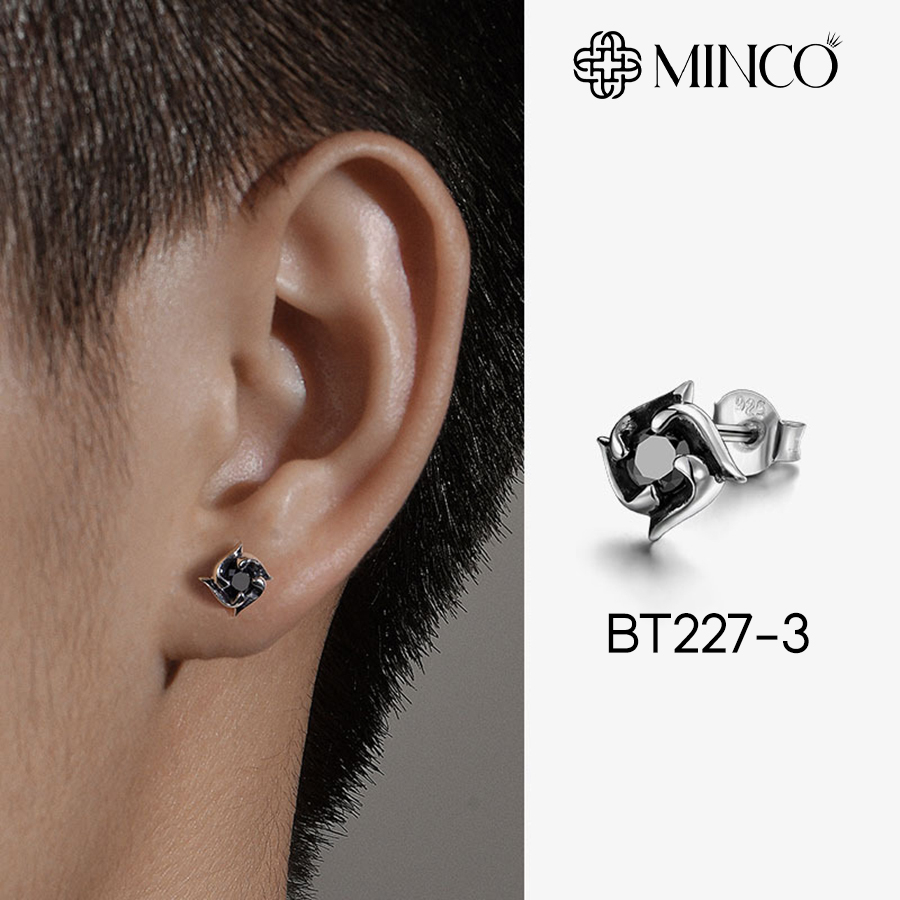 Khuyên Tai Nam Polaris Minco Accessories Bông Tai Cho Nam Nữ Màu Vàng Bạc Phong Cách Cá Tính ...