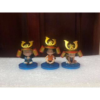 Mô hình WCF One Piece Combo Samurai Kid Luffy, Ace, Sabo | Shopee Việt Nam