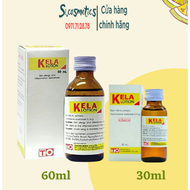 KELA LOTION Dành cho da Viêm Lỗ Chân Lông 30ml / 60m | Shopee Việt Nam