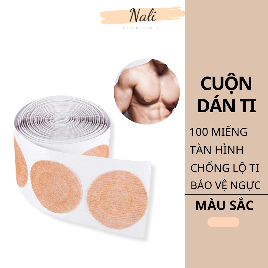Cuộn Dán Ti Nam Chống Lộ Núm Tàng Hình Cuộn 100 Miếng Độ Dính Tốt NL356 ...