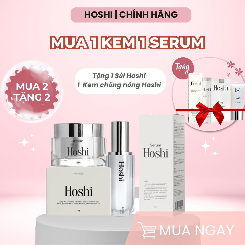 Tinh Chất Serum Hoshi Nhật bản tái tạo, làm đẹp da hiệu quả | Shopee ...
