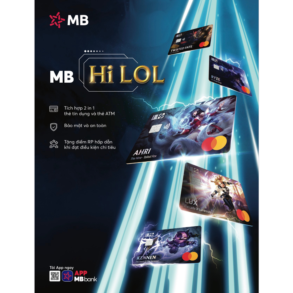 Thẻ Hi Mastercard Collection x LMHT | Shopee Việt Nam