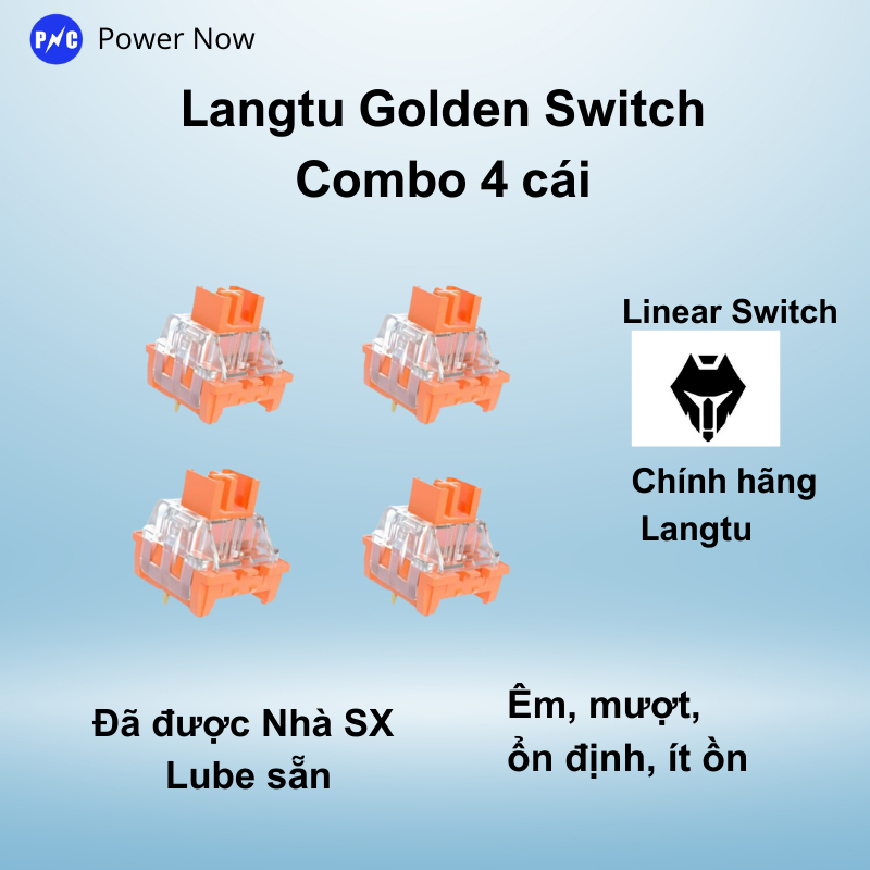 Combo 4 Golden Switch - Chính Hãng Langtu | Shopee Việt Nam