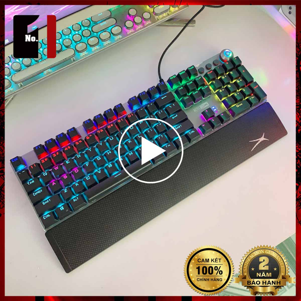 Bàn Phím Cơ Gaming Keycap Xuyên Led ALTEC ALGK 8614 Led Rgb Bàn Phím ...