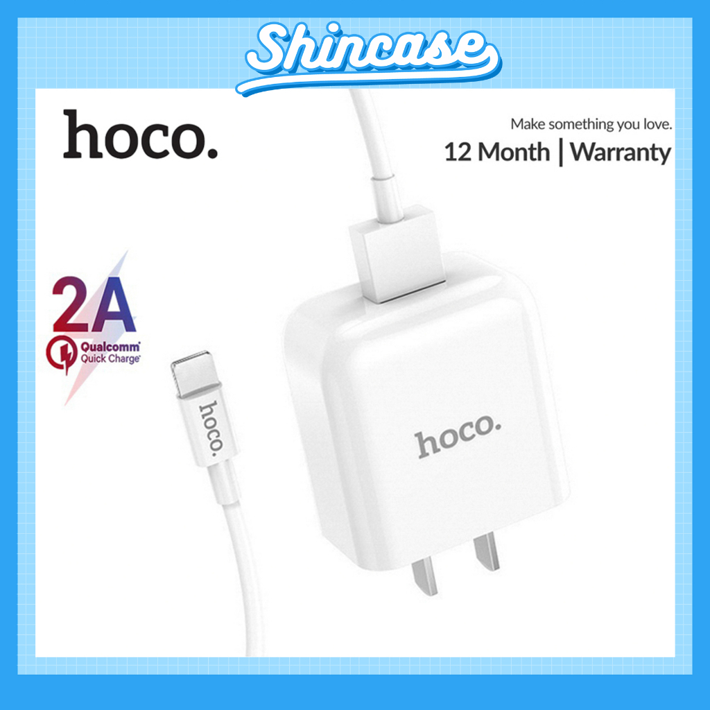 Hoco Chính Hãng - Combo cốc sạc Hoco C49 kèm cáp dài 100cm chất liệu ...