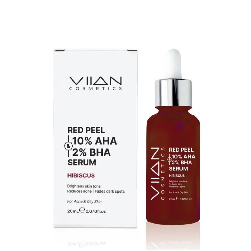 Serum Red Peel Da Viian BT-10%AHA & BHA 2%. | Shopee Việt Nam