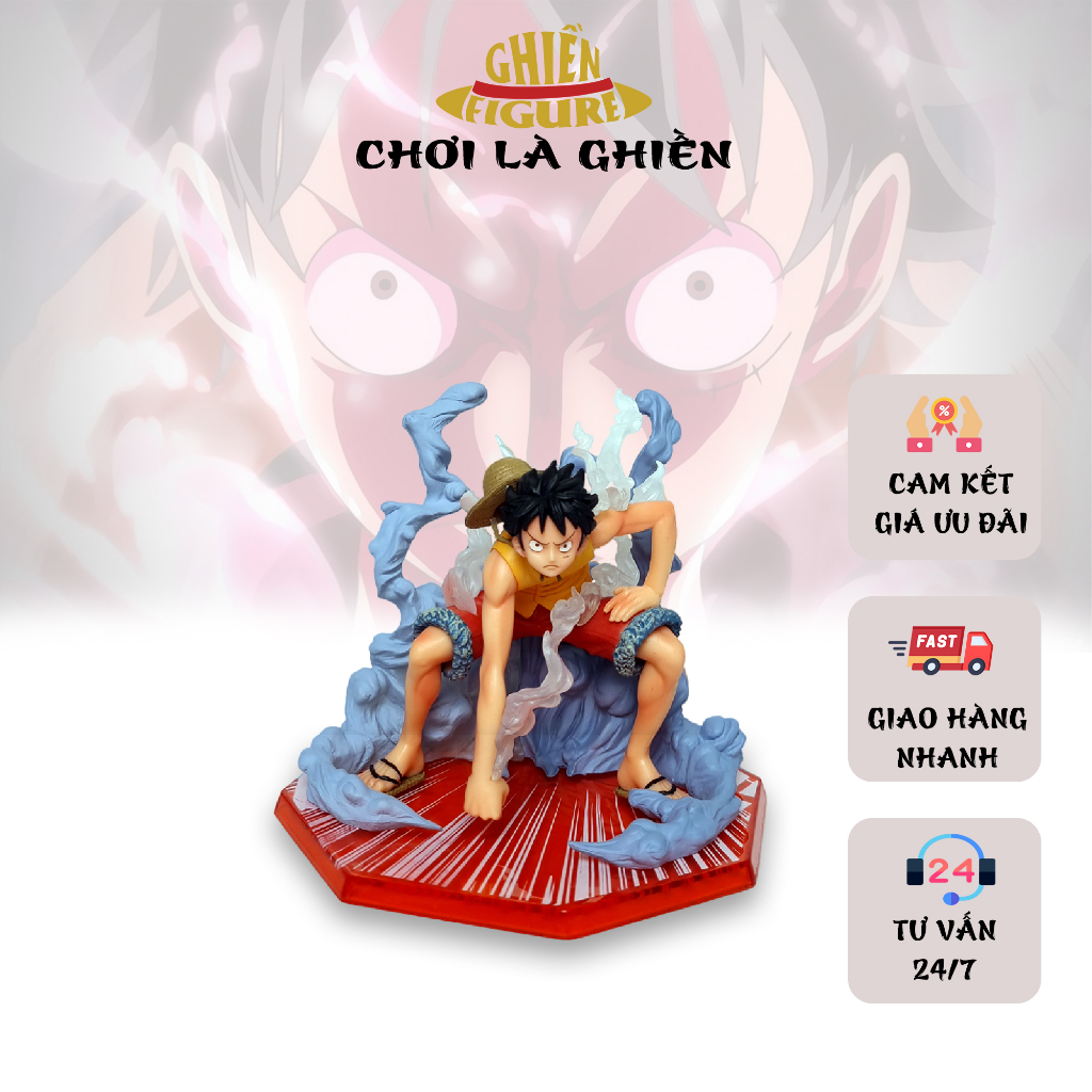 Mô hình Luffy gear 2, Mô hình one piece - Ghiền Figure | Shopee Việt Nam