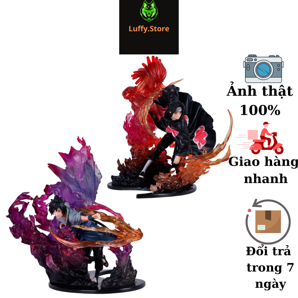 Mô hình Naruto Luffy Store Iatachi Sasuke Susano bán thân cao 22 cm ...