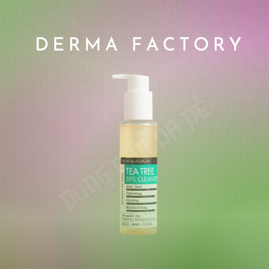 [Derma Factory] Sữa Rửa Mặt Tea Tree 59% Cleanser (BHA) Sạch Sâu, Giảm ...