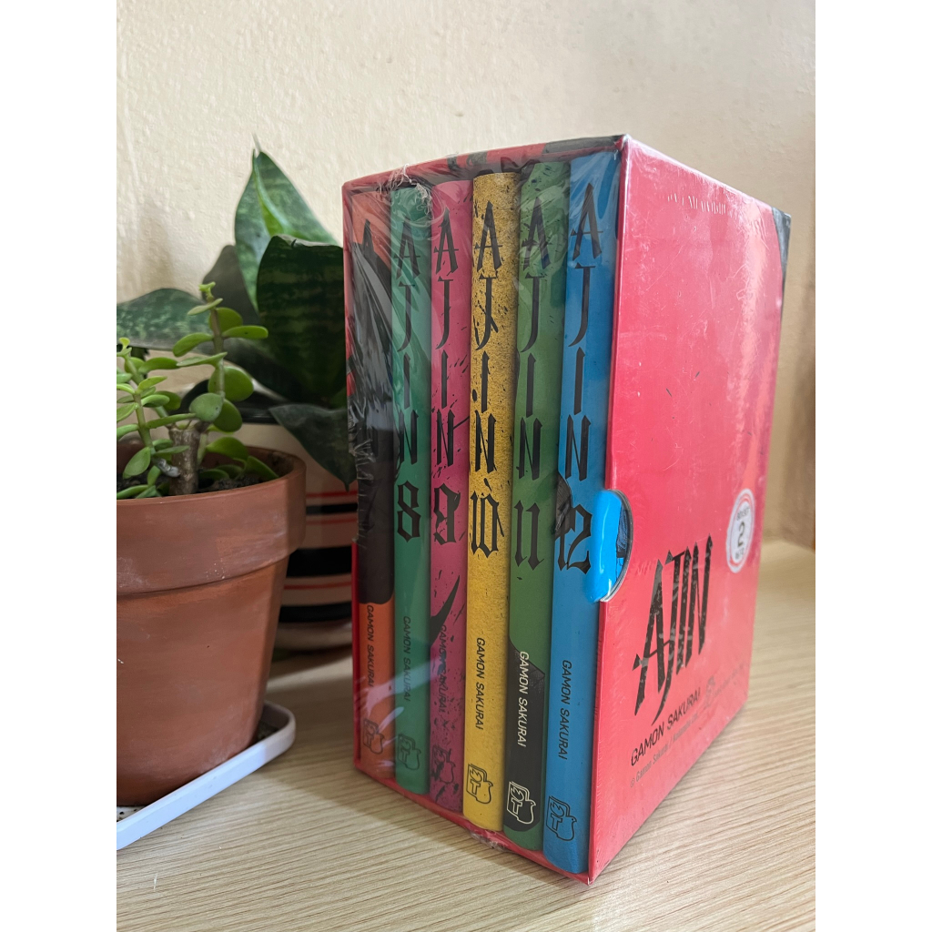Ajin - Boxset Số 2 (Tập 7 - 12) - Tặng Kèm Bookmark 3D | Shopee Việt Nam