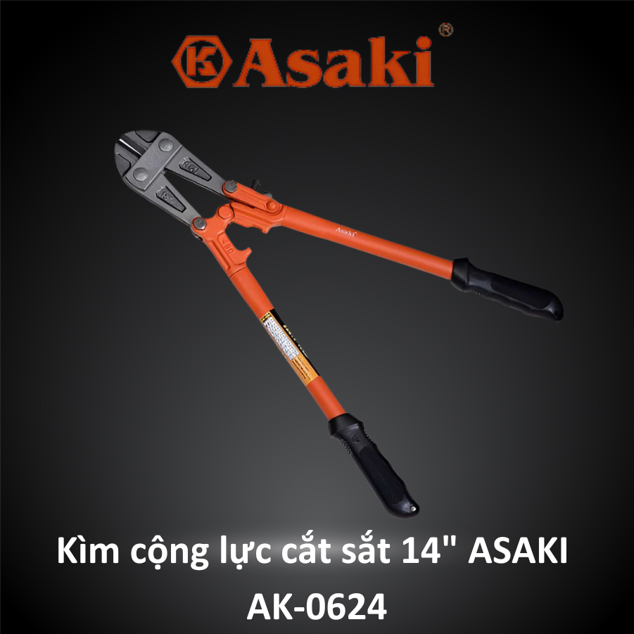 Kìm cộng lực cắt sắt 14" ASAKI AK-0624 | Shopee Việt Nam
