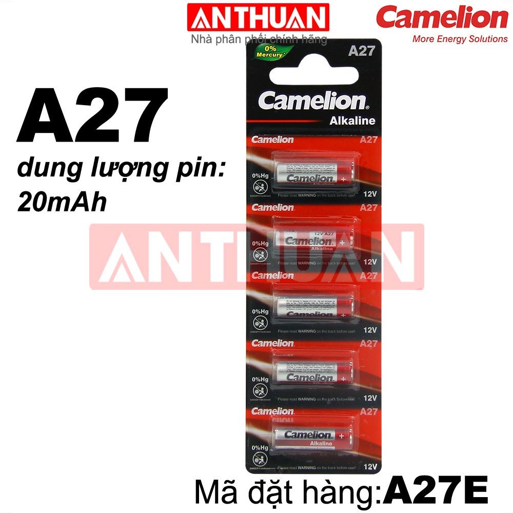CHÍNH HÃNG - Pin điều khiển cửa cuốn, chuông điện, chìa khoá ô tô 12V ...