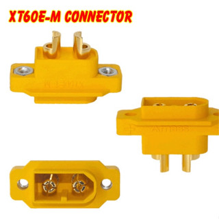 Jack Amass XT60E XT60 XT-60 ( XT60E-F, XT60E-M ) chính hãng mạ vàng lắp cố định trên linh kiện ...