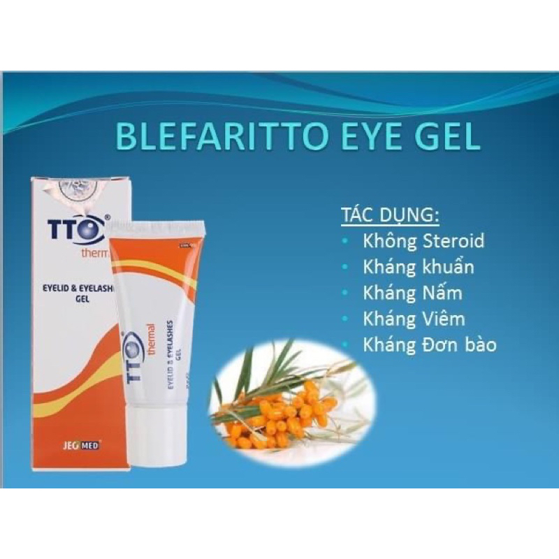 TTO GEL hỗ trợ viêm bờ mi, dưỡng mắt , kháng khuẩn chống lão hóa cho ...
