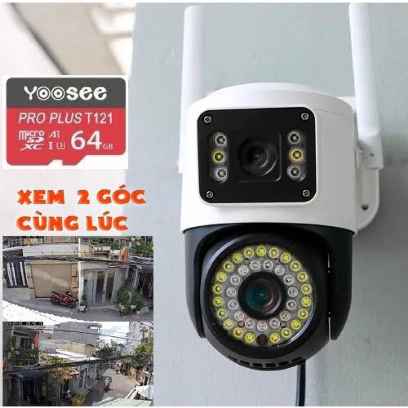 Camera Yoosee Wifi 2 Mắt giám sát Ngoài Trời Không Dây Ip66 Thông Minh ...