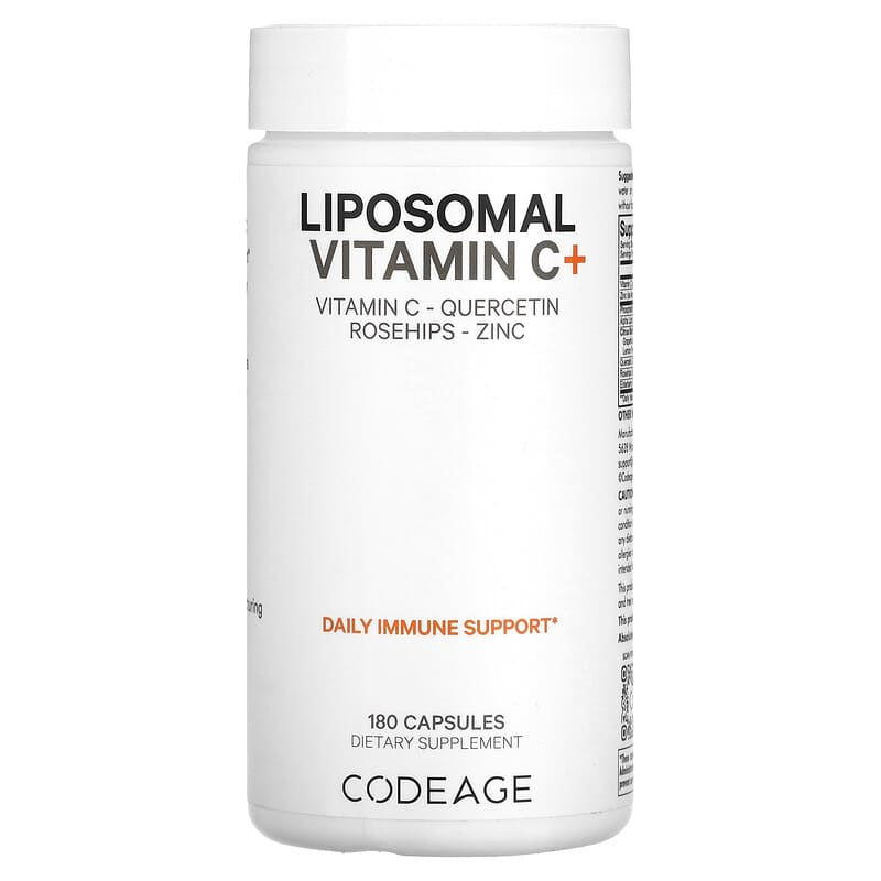 [HÀNG CÔNG TY] Viên Uống Vitamin C Codeage Liposomal Vitamin C+ Chống Lão Hoá, Tăng Cường Miễn ...