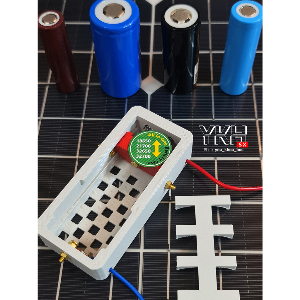 Khay pin All in One 18650 21700 26650 32650 32700 | Shopee Việt Nam