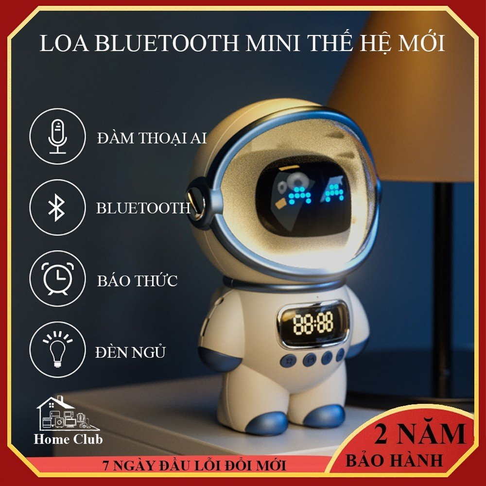 Loa bluetooth không dây, loa phi hành gia, loa cute decor siêu chất ...