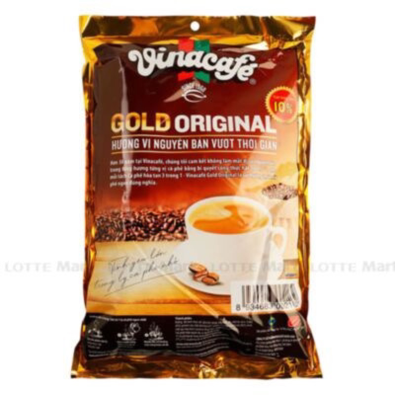 Cà phê Vinacafe 3in1 Gold Original 400/ 800g | Shopee Việt Nam
