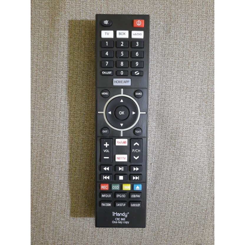 Remote Điều khiển học lệnh Tivi,Máy chiếu,Đầu kỹ thuật số,Đầu CD,DVD,Quạt điện,v.v iHandy CRC ...