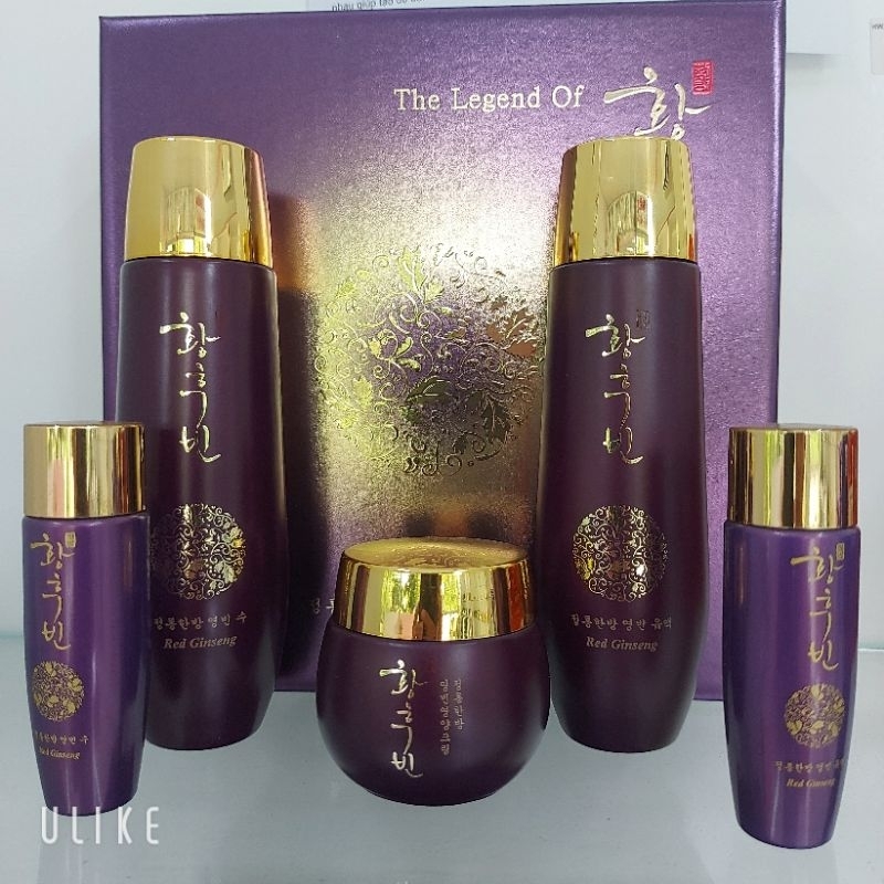 Combo dưỡng da hồng sâm hàn quốc HWANG HOO BIN,set 3,,,,,135ml,135ml ...