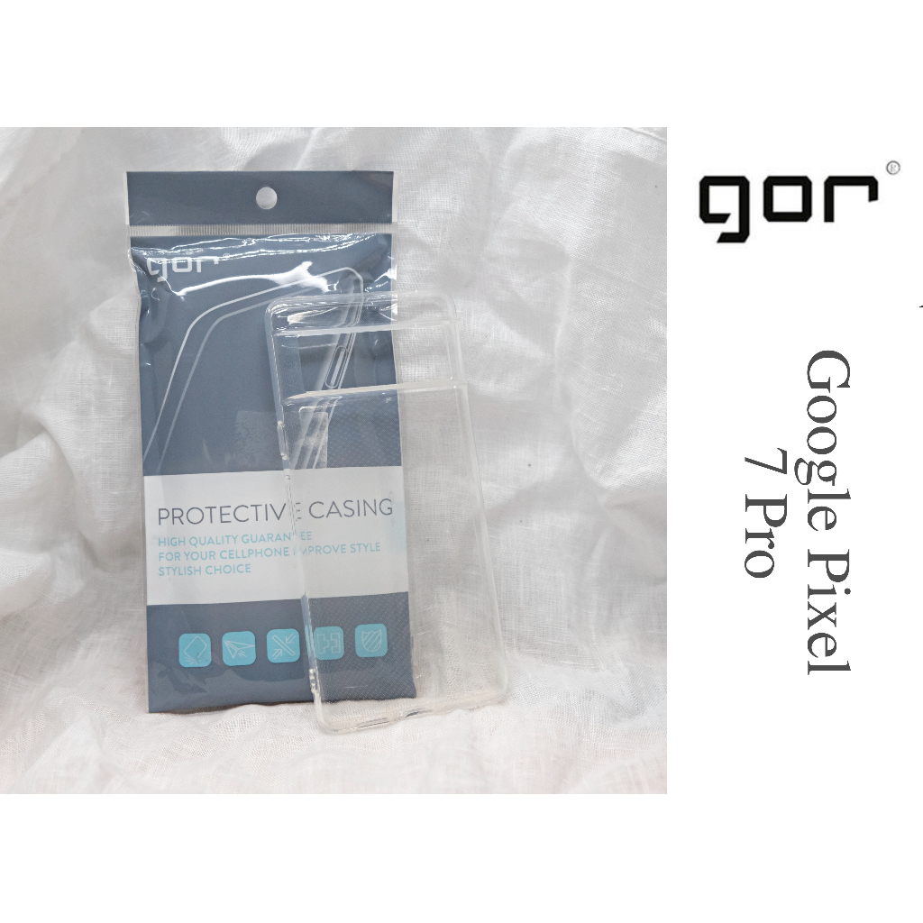 Ốp GOR Google GG Pixel 7 , 7 Pro cao cấp hãng Gor trong suốt, chống ố ...