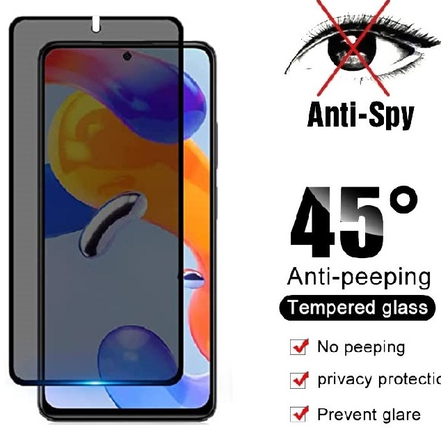 Cường lực chống nhìn trộm Xiaomi Redmi Note 5 7 8 9 10 8T 8 Pro 9s 9 Pro Max 10s 10 Pro Max 4G ...