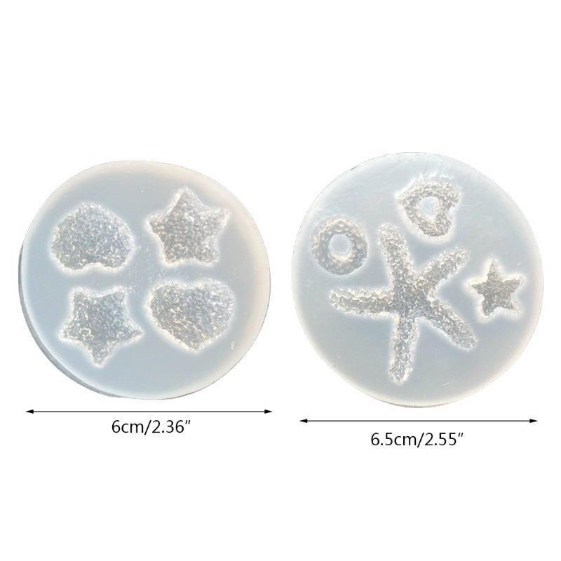 Khuôn silicon tim sao (set 2c như hình) | Shopee Việt Nam