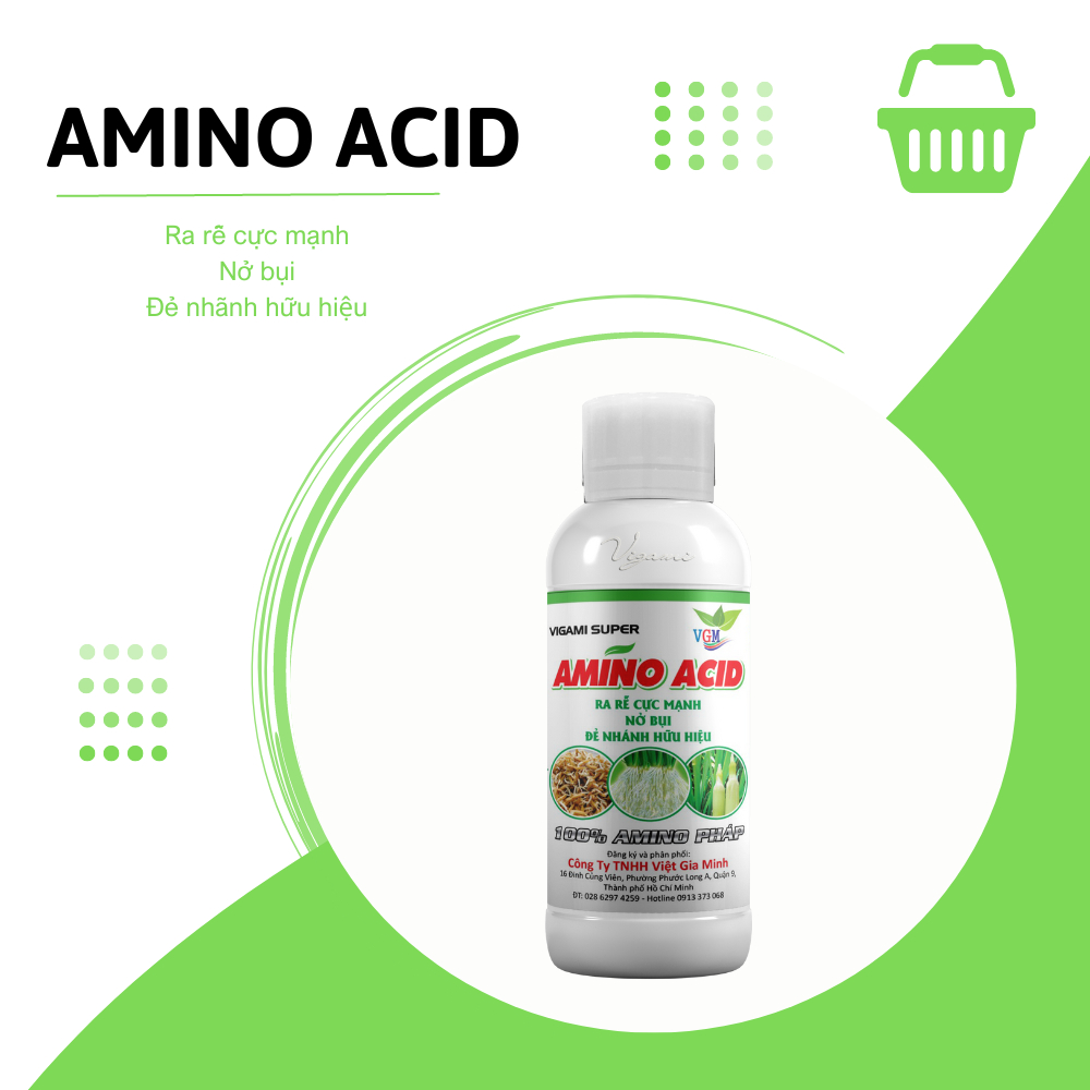 Phân bón VIGAMI ZINSUPER – amino acid dành cho cây lúa 500ML | Shopee Việt Nam