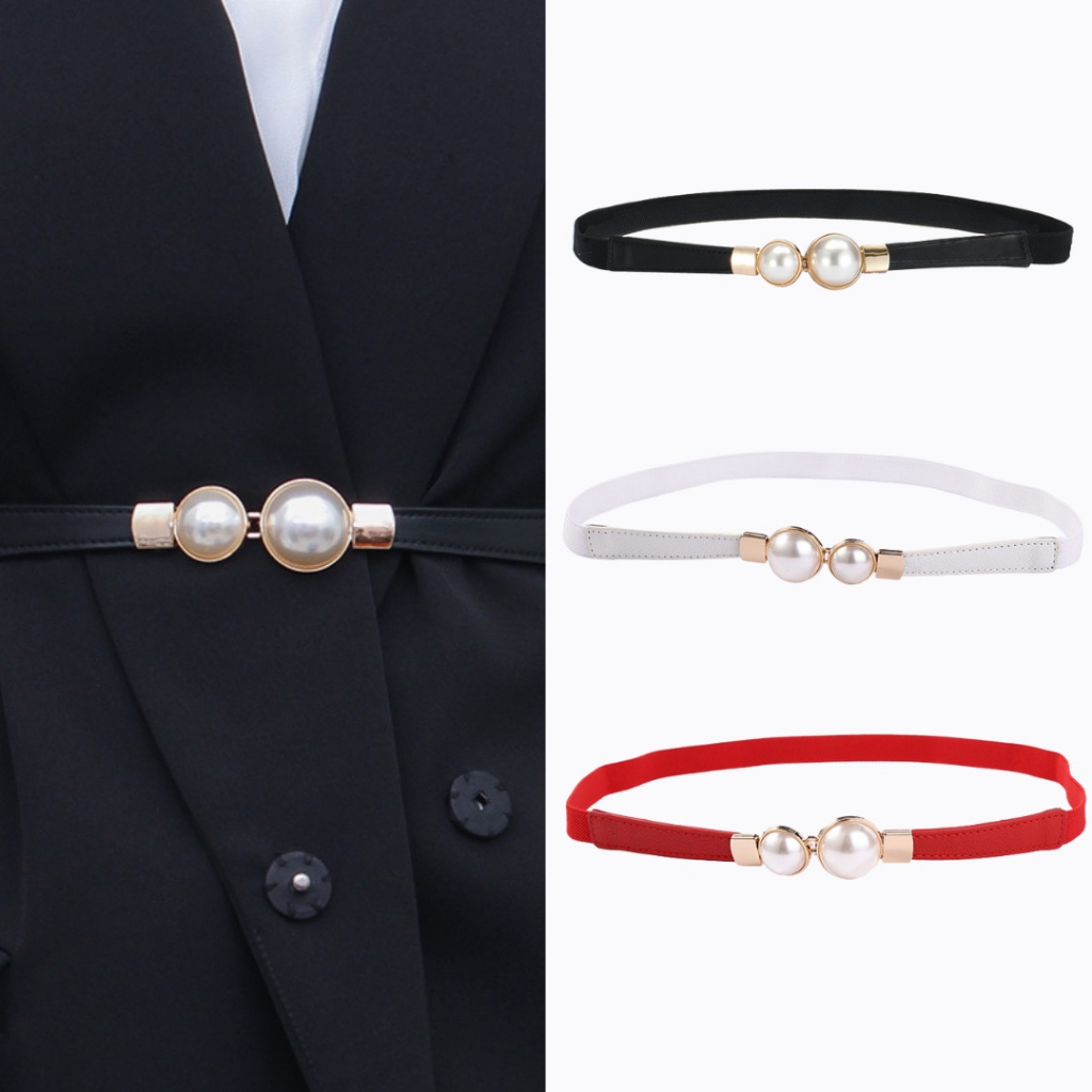 Thắt Lưng Da Bản Nhỏ Khóa Cài Hạt Ngọc HELLO247, Dây Lưng Da Pu Chun Co ...