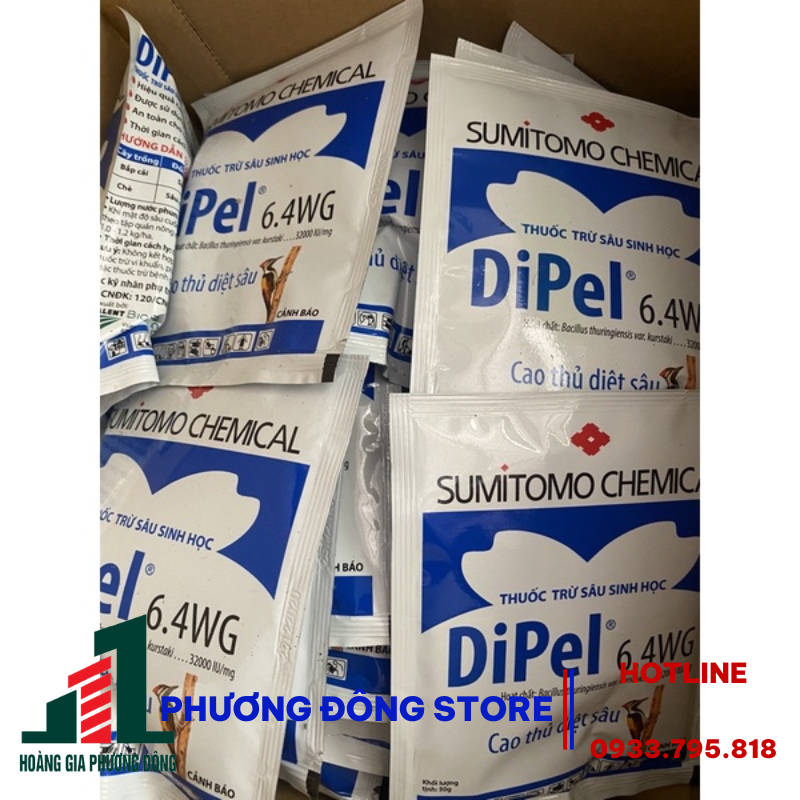 Thuốc trừ sâu Dipel 6.4WG (Gói 30g, 50g) | Shopee Việt Nam