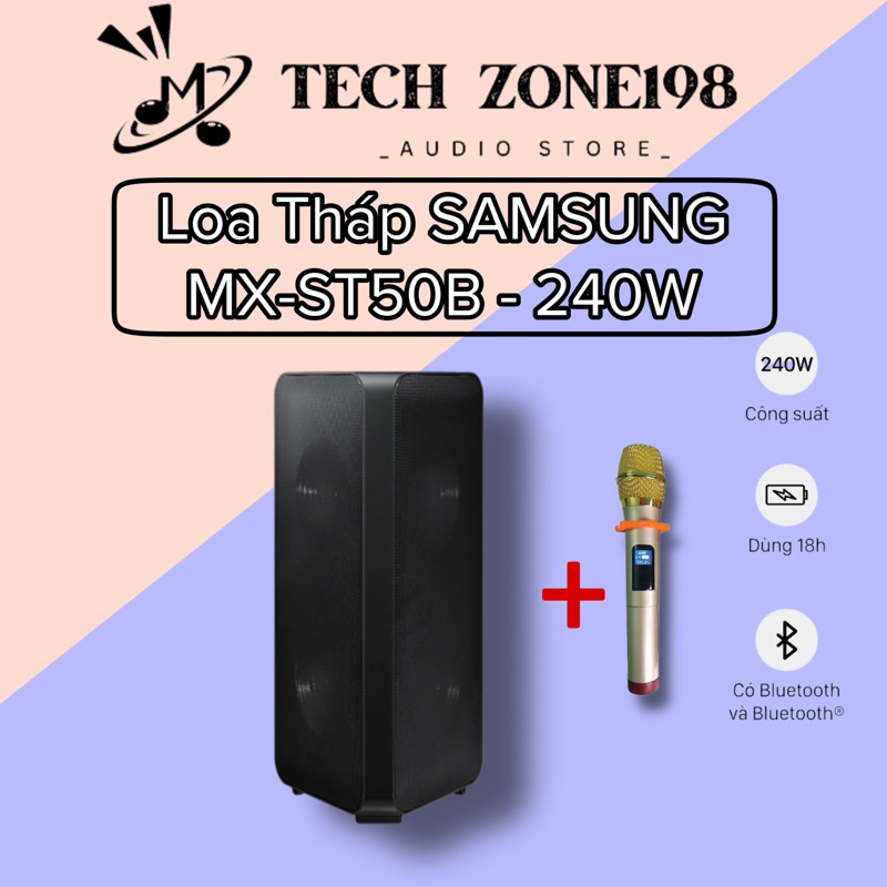 Loa tháp Samsung MX-ST50B 240W và ST40B 160W hàng chính hãng | Shopee Việt Nam
