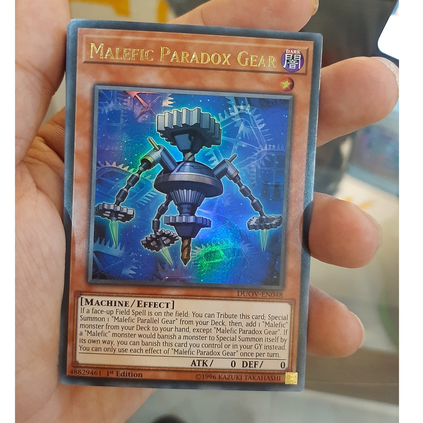 [ Đỗ Lạc Shop ] Thẻ Bài Yugioh Mint90 Monster Malefic Paradox Gear ...