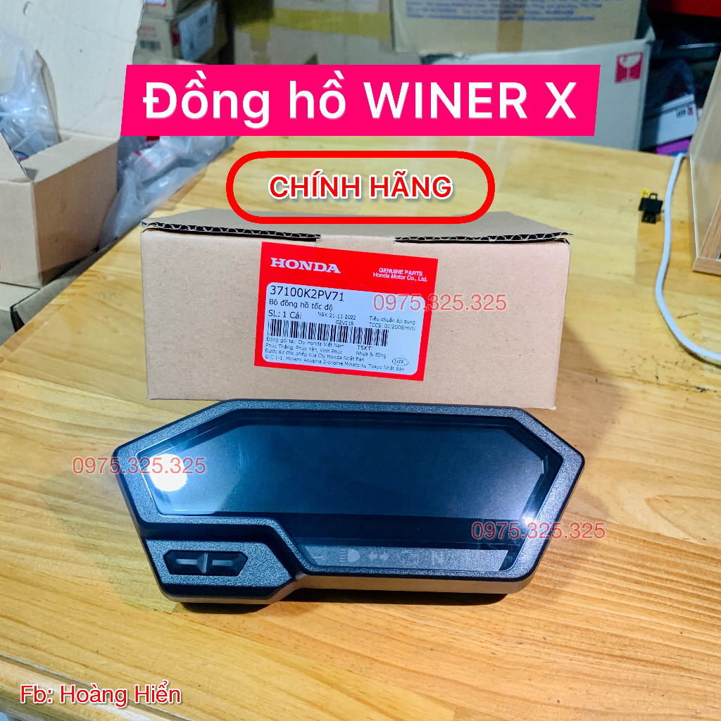 [CHÍNH HÃNG] Đồng hồ winner X V3 v2 2022 win Honda 37100 K2P V71 ...