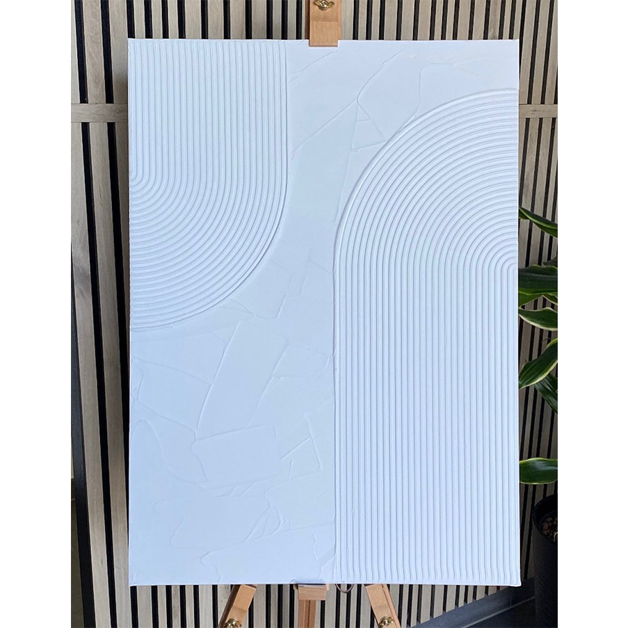 Tranh DIY Từ Bột Đắp Nổi Thạch Cao 3D Texture Art Thủ Công Phong Cách ...