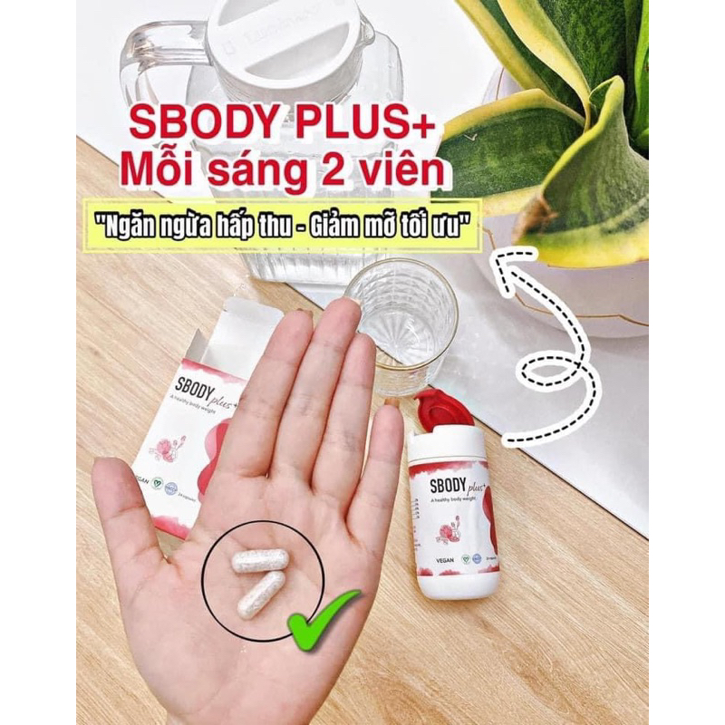 Siêu giảm cân SBODY PLUS+ [ Có check mã vạch sp chính hãng ] | Shopee ...