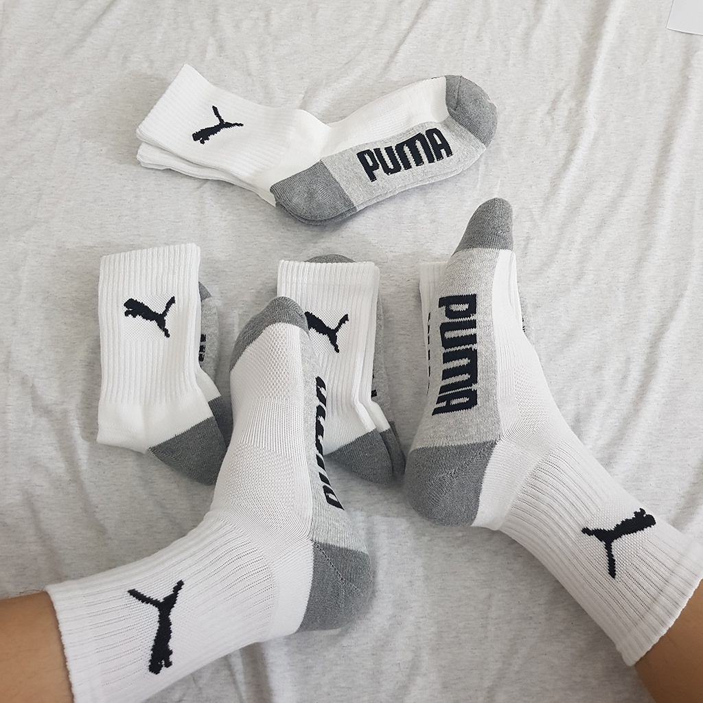 [chính hãng] Tất PUMA cổ cao - Tât thể thao thấm hút mồ hôi chân ...