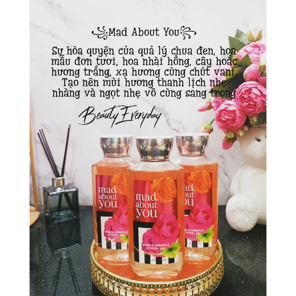 Gel Tắm Mad About You - Bath & Body Works Shower Gel 295ml | Shopee ...