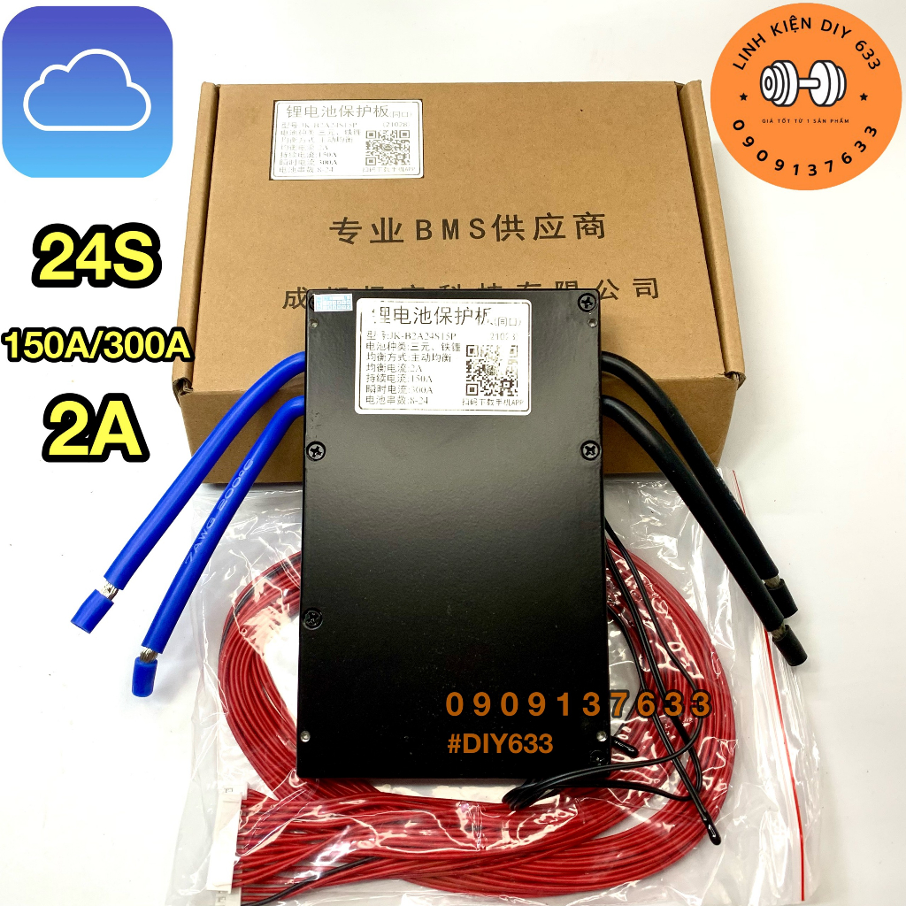 BMS JK 24S 150A/300A cân bằng 2A chính hãng (DIY633) | Shopee Việt Nam