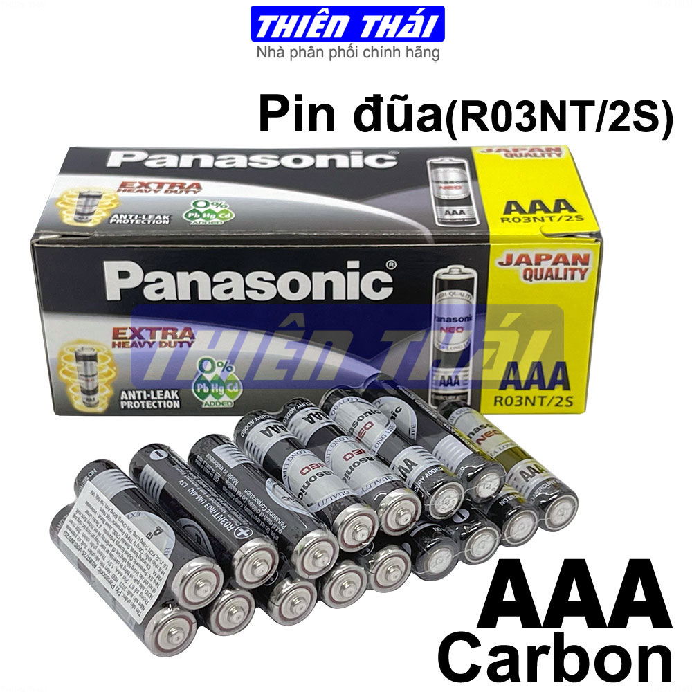 Hộp 60 viên pin AAA Panasonic R03NT/2S,pin đũa hàng chính hãng/Hộp 40 viên pin AAA SealPower ...