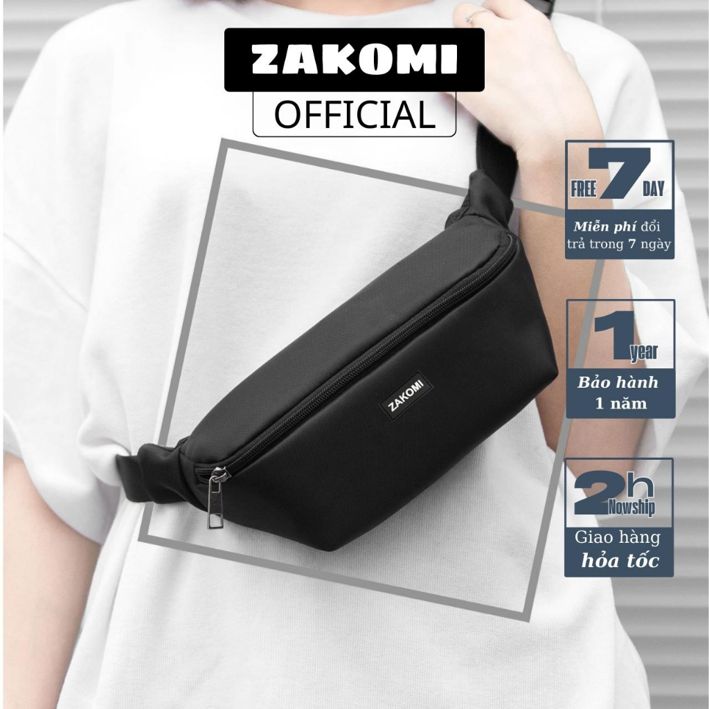 Túi bao tử nữ Zakomi ZTBT02 chất liệu vải Oxford chống nước – Bảo hành ...