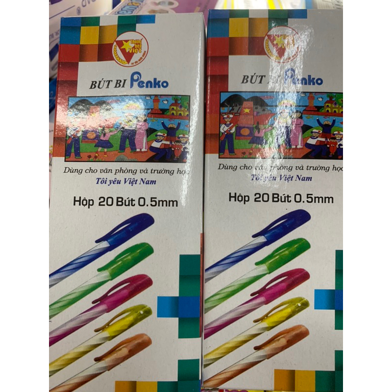 Bút bi nến Penko (hộp 20 chiếc) | Shopee Việt Nam
