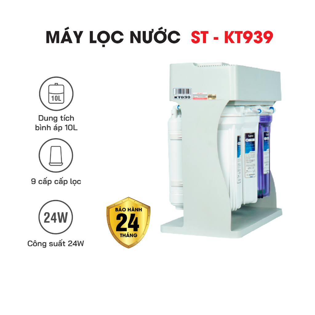 Máy lọc nước Sato để gầm RO09 KT939 9 cấp lọc | Shopee Việt Nam