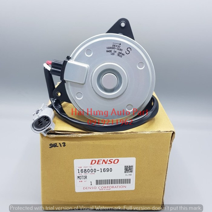 [Sl 1 cái ] 16363-0V280 16363-0H130 Mô tơ quạt két nước Camry 2.5 2012 ...