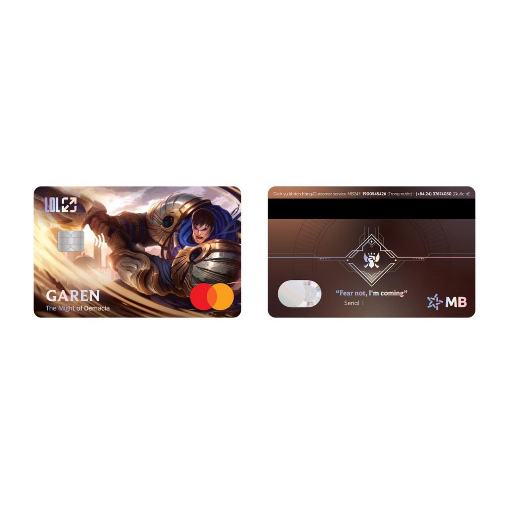 THẺ LOL MB BANK, thẻ MB Hi Mastercard Collection, MB, thẻ MB, MBBank ...